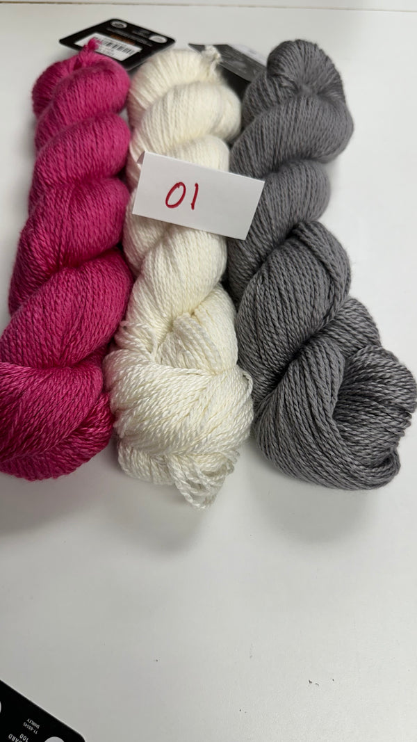 CHROMATIC KERCHIEF KIT - Knitty Gritty Yarn Girl