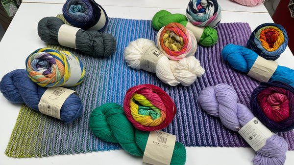 SLIDING IS FUN - BABY BLANKET KIT - Knitty Gritty Yarn Girl